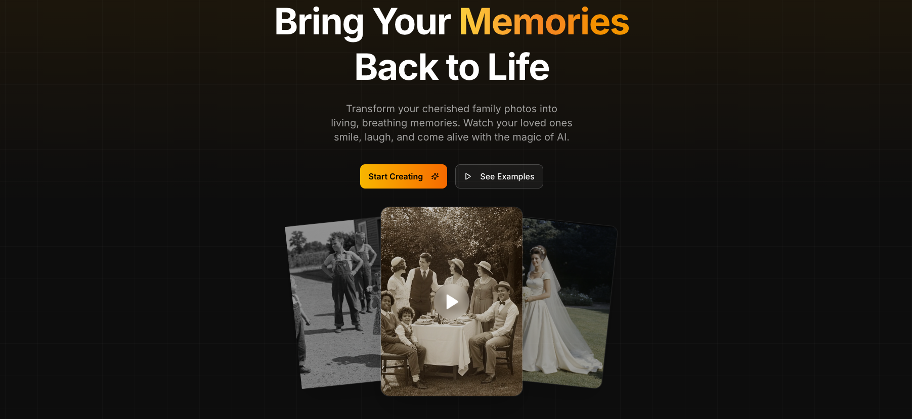 LiveMemo - Transform Photos into Living Memories with AI